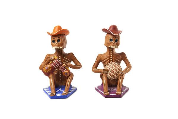 Calavera sentada – Tienda Museo Amparo